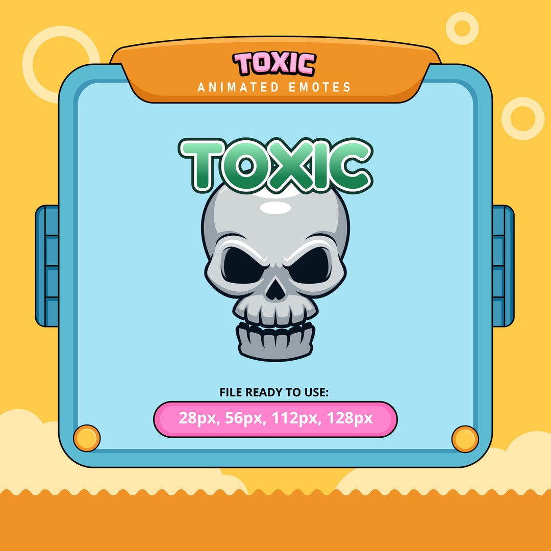 Toxic Animated Emotes | Twitch Emotes | Kick Emotes | Emoji Discord - Etsy