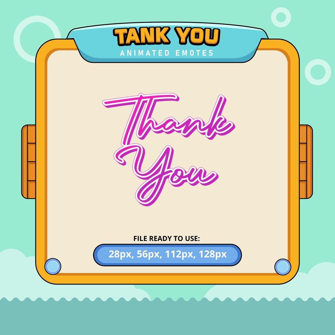 Thank You Animated Emotes | Twitch Emotes | Kick Emotes | Emoji Discord ...