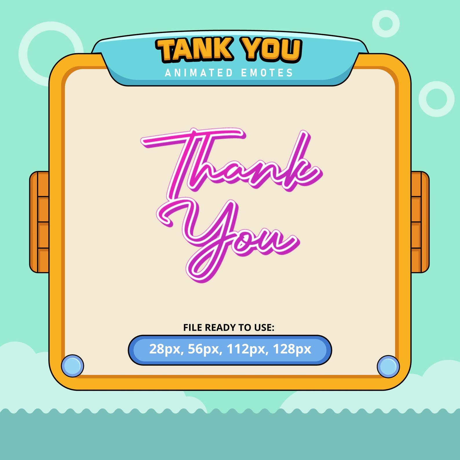 Thank You Animated Emotes | Twitch Emotes | Kick Emotes | Emoji Discord ...