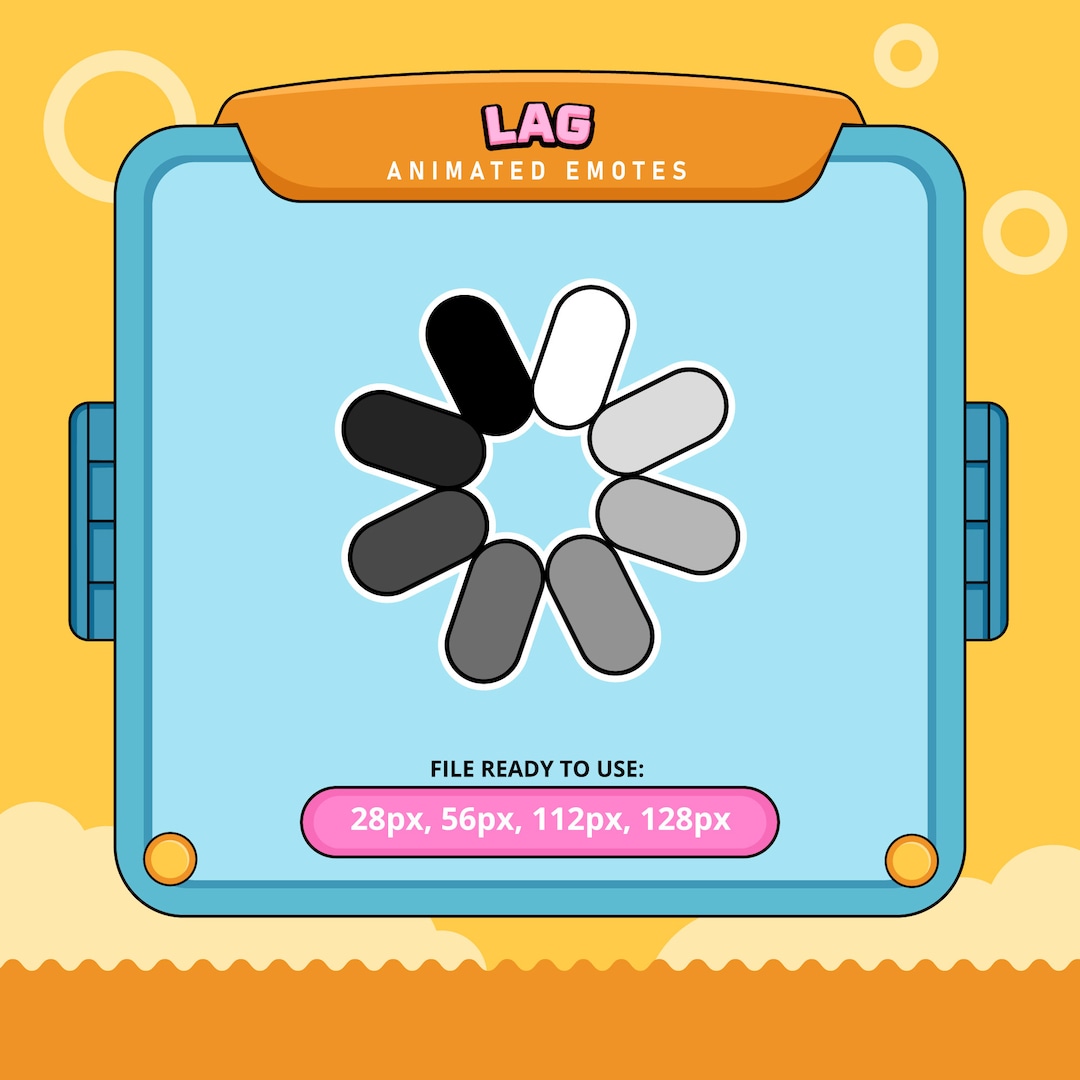 Lag Animated Emotes | Twitch Emotes | Kick Emotes | Emoji Discord - Etsy