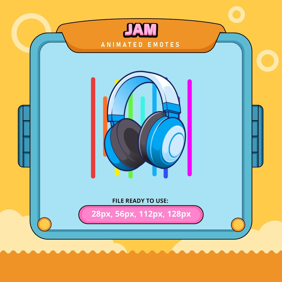 Jam Animated Emotes | Twitch Emotes | Kick Emotes | Emoji Discord - Etsy