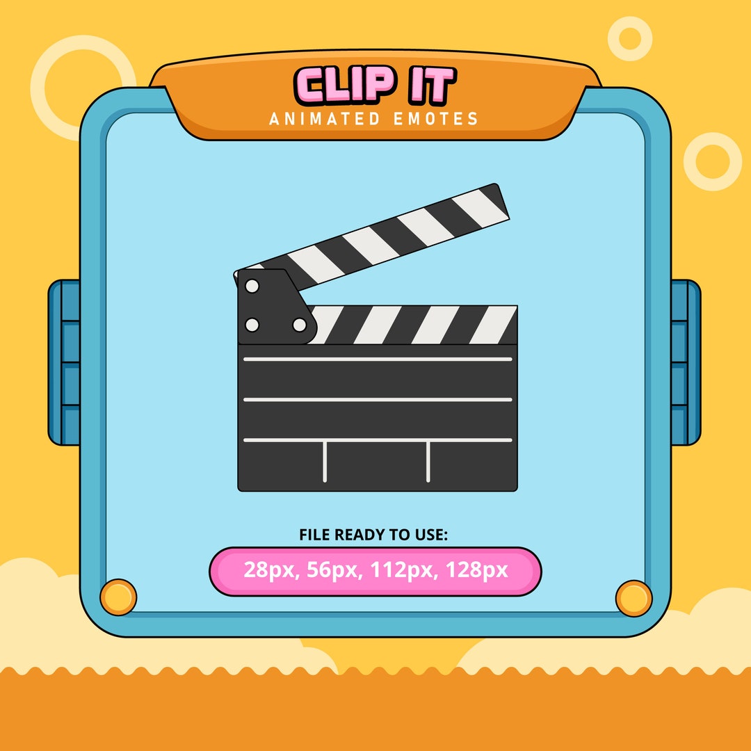 Clip It Animated Emotes | Twitch Emotes | Kick Emotes | Emoji Discord ...