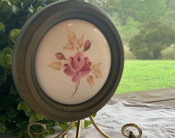 Ceramic Wall Plaque Vintage - Etsy