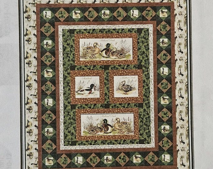 Pattern - Duck Hunt Quilt Pattern, Physical Pattern - Etsy