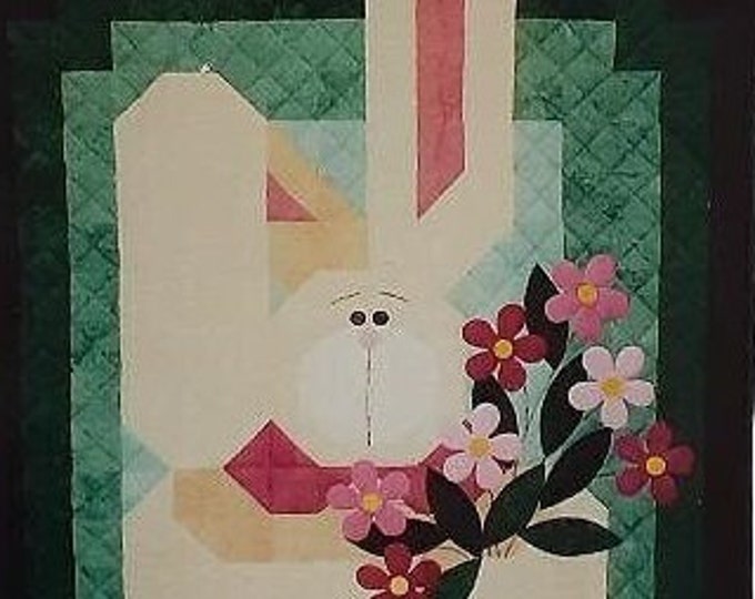My Bunny Quilt Pattern, Physical Pattern - Etsy