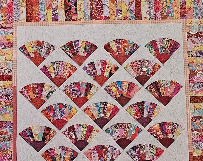 Pattern - Hot Flash Fan Quilt Pattern, Physical Pattern - Etsy