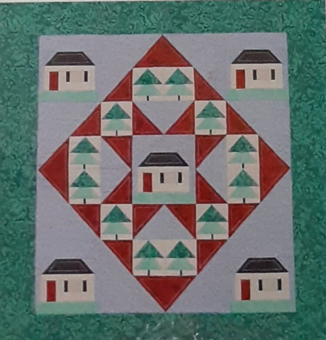 Around Town Quilt Pattern With Paper Foundations - Etsy