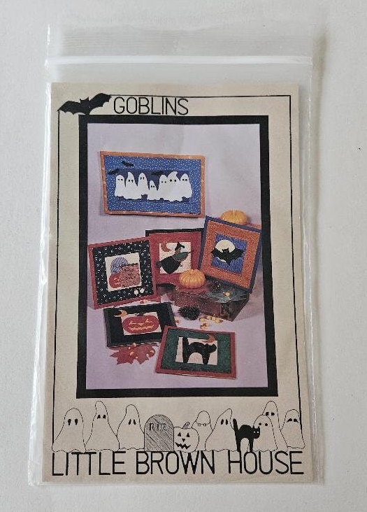 Pattern Goblins Mini Quilts Patterns, Physical Pattern - Etsy
