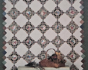 Pattern - Pinwheel Hearts Quilt Pattern, Physical Pattern - Etsy