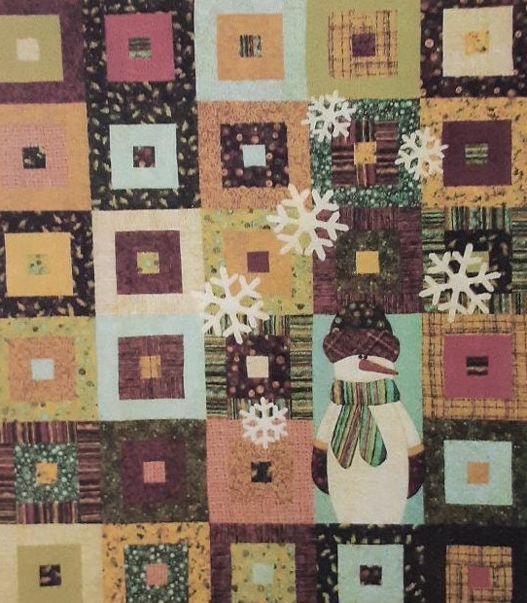 Pattern - Mr. Flake Quilt Pattern, Physical Pattern - Etsy