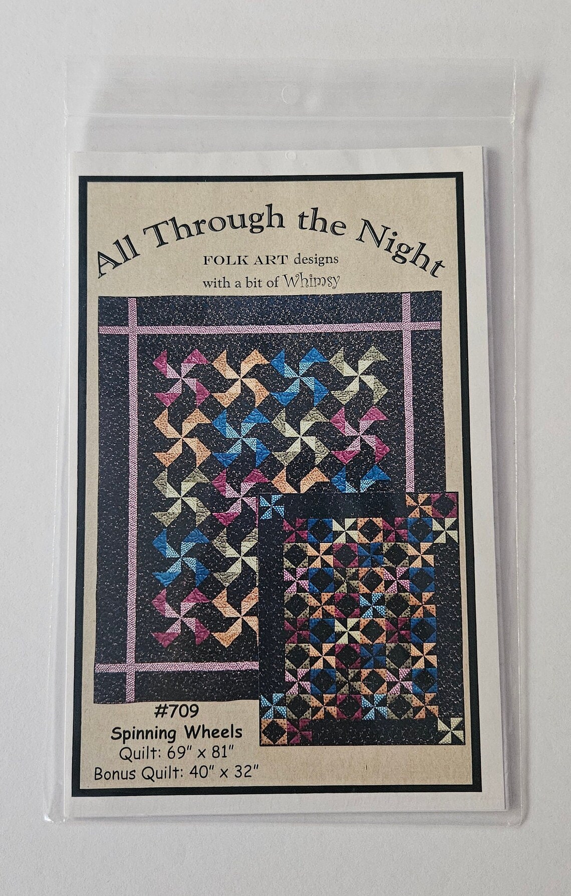 Pattern - Spinning Wheels Quilt Pattern, Physical Pattern - Etsy