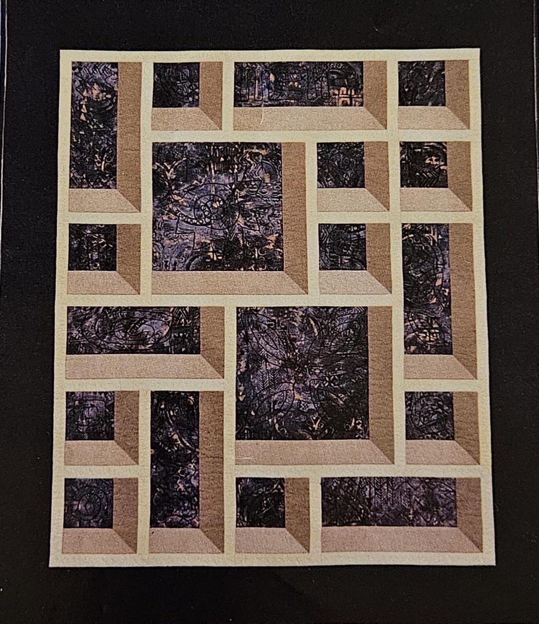 Pattern Shadow Box Quilt Pattern, Physical Pattern - Etsy