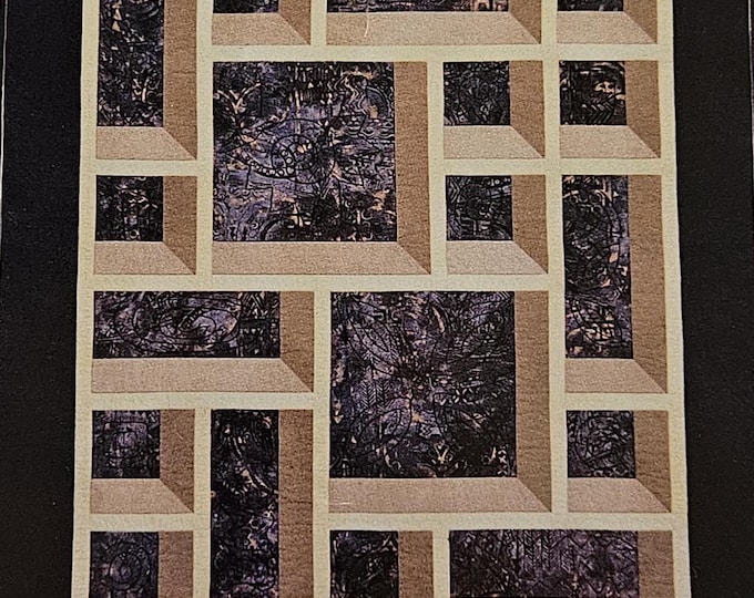 Pattern - Shadow Box Quilt Pattern, Physical Pattern - Etsy