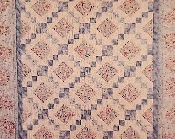 Pattern - Irish Chain Quilt Pattern, Physical Pattern - Etsy