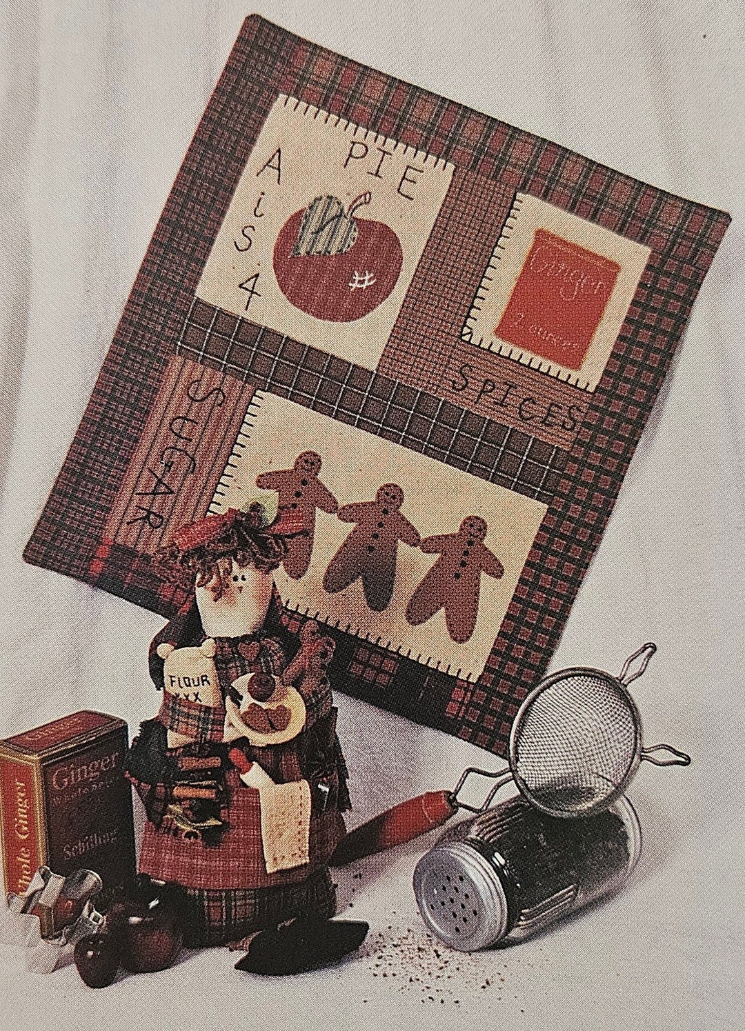 Pattern - Spicy Lady Quilt Pattern and Doll Pattern, Physical Pattern ...