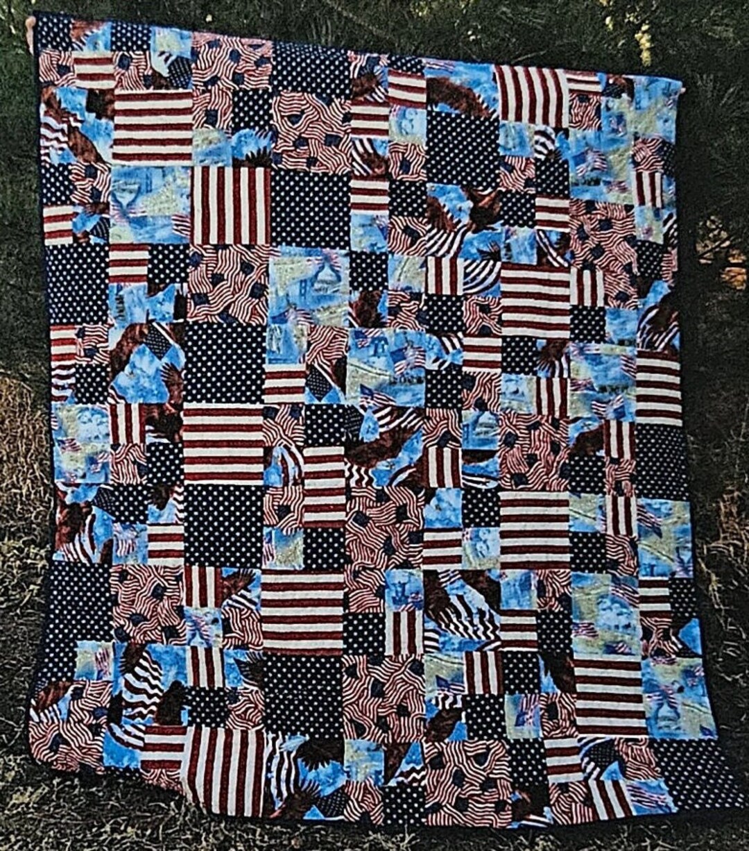 Pattern the 5 Yard Quilt Quilt Pattern, Physical Pattern - Etsy