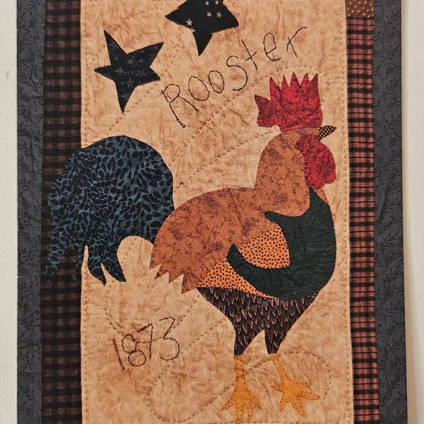 Rooster Quilt Pattern - Etsy