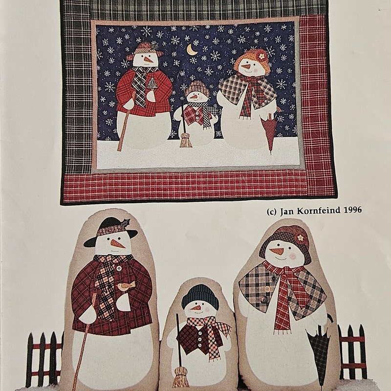Snowman Quilt - Etsy