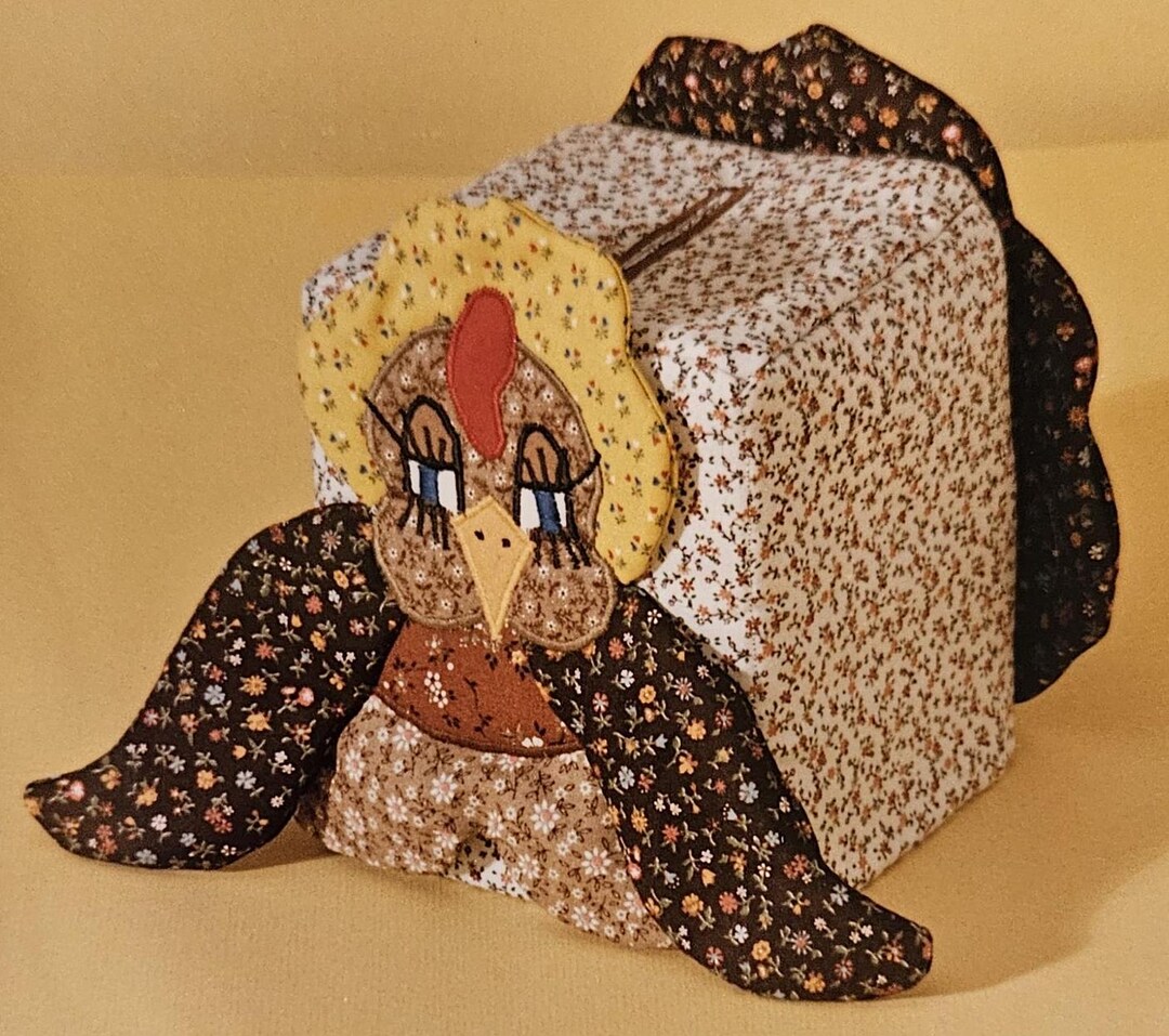 Pattern - Penny Tissue Box Cover Pattern, Chicken Tissue Box Cover ...