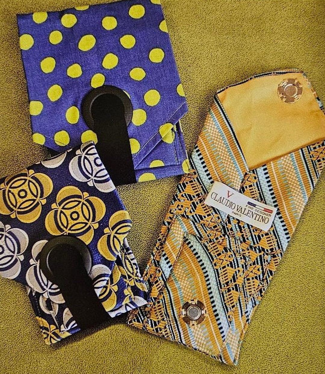 Pattern - Tie Pocket Pouch Pattern, Physical Pattern - Etsy