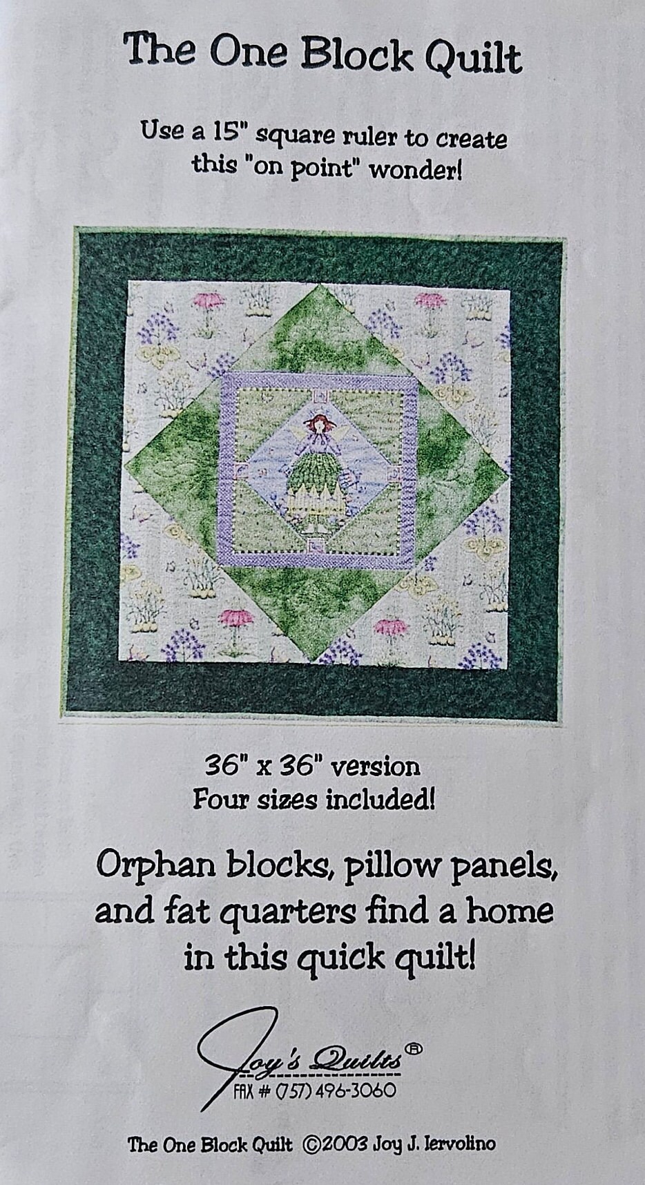 Pattern - the One Block Quilt Pattern, Physical Pattern - Etsy