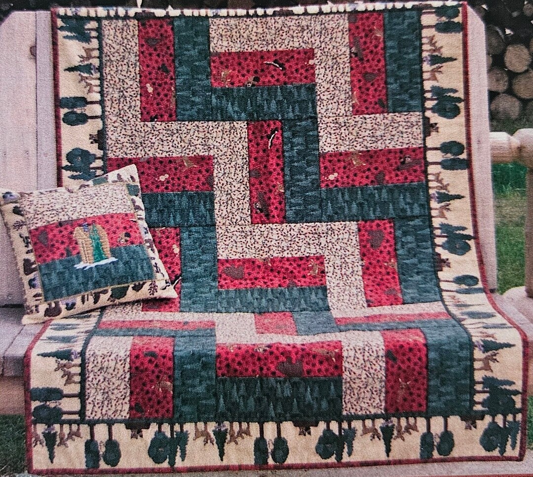 Pattern Easy Pieces Serger Quilt Pattern, Physical Pattern - Etsy