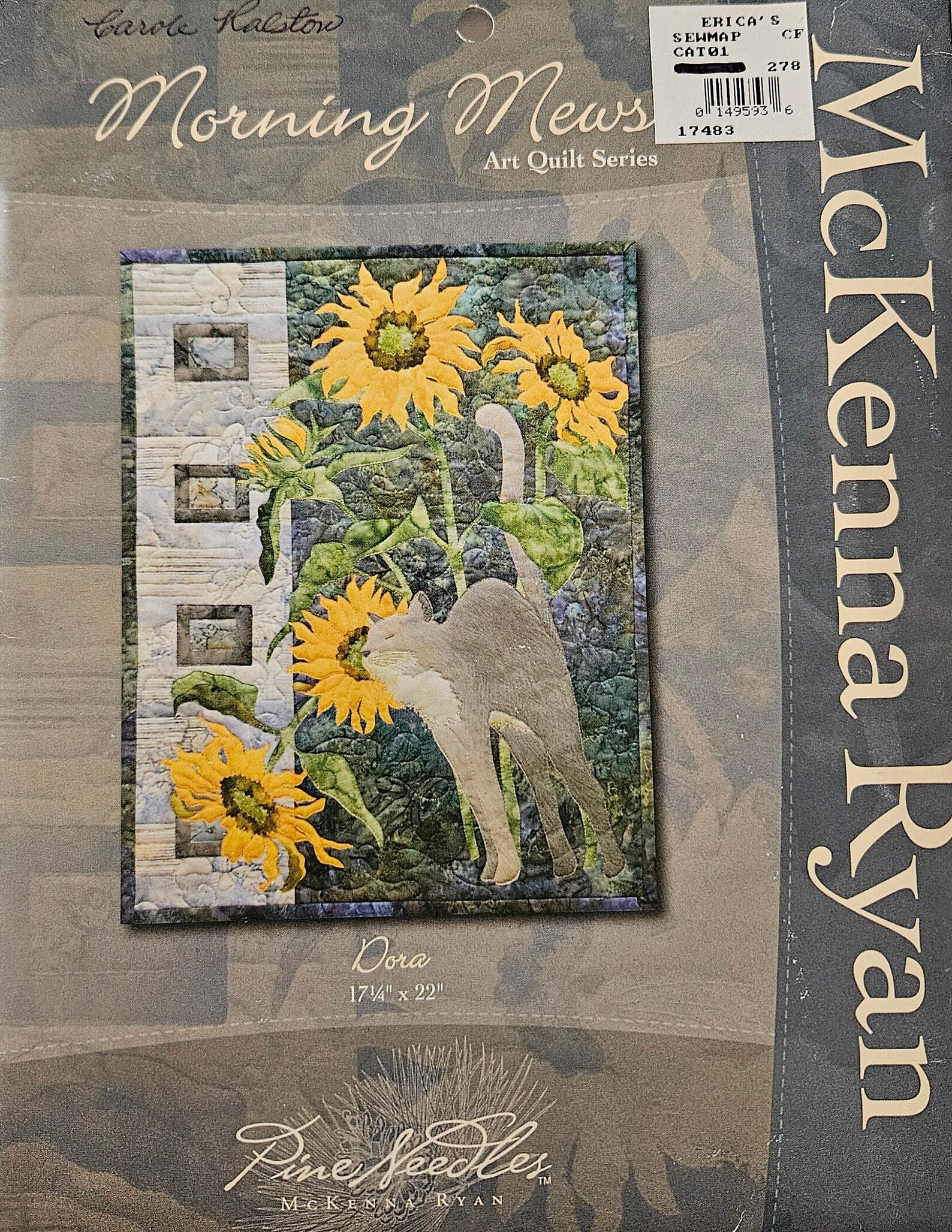 Pattern - Dora Morning Mews Quilt Pattern, Physical Pattern - Etsy