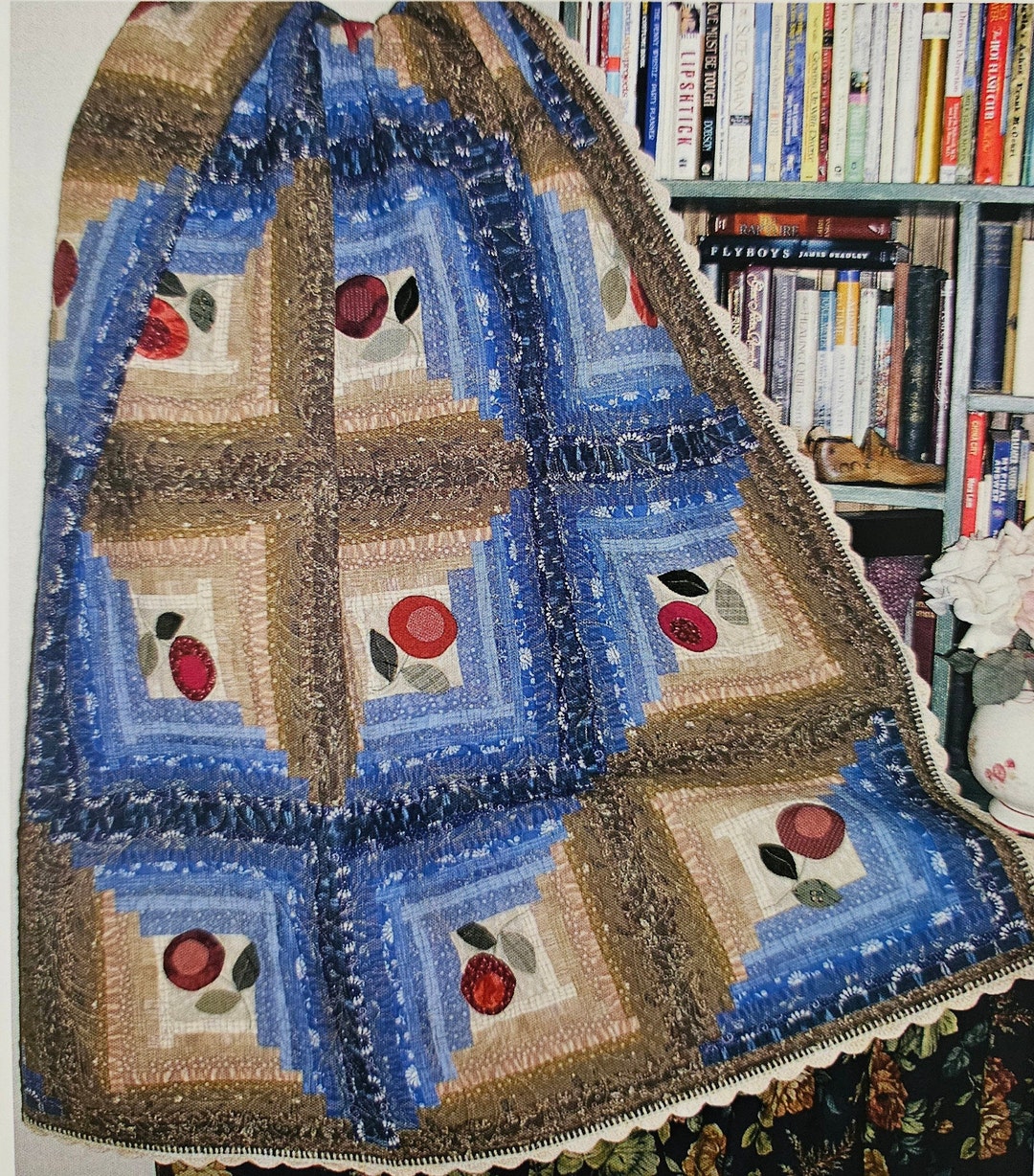 Pattern - Prairie Log Cabin Quilt Pattern, Physical Pattern - Etsy