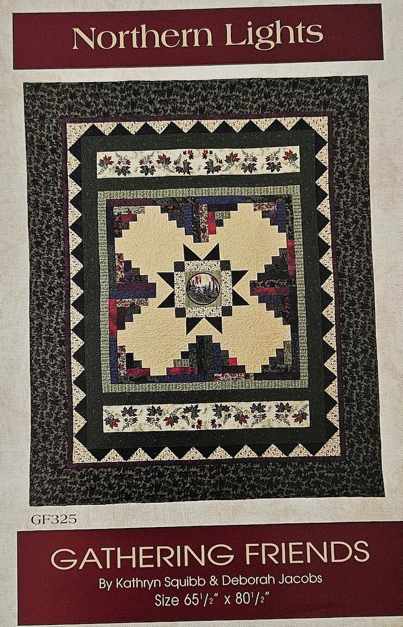 Pattern - Northern Lights Quilt Pattern, Physical Pattern - Etsy