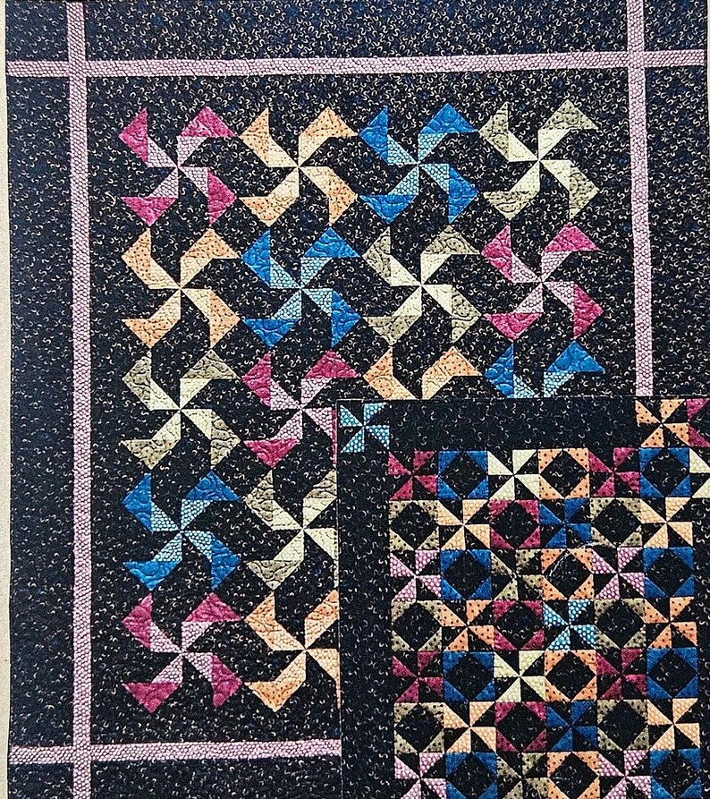 Pattern - Spinning Wheels Quilt Pattern, Physical Pattern - Etsy