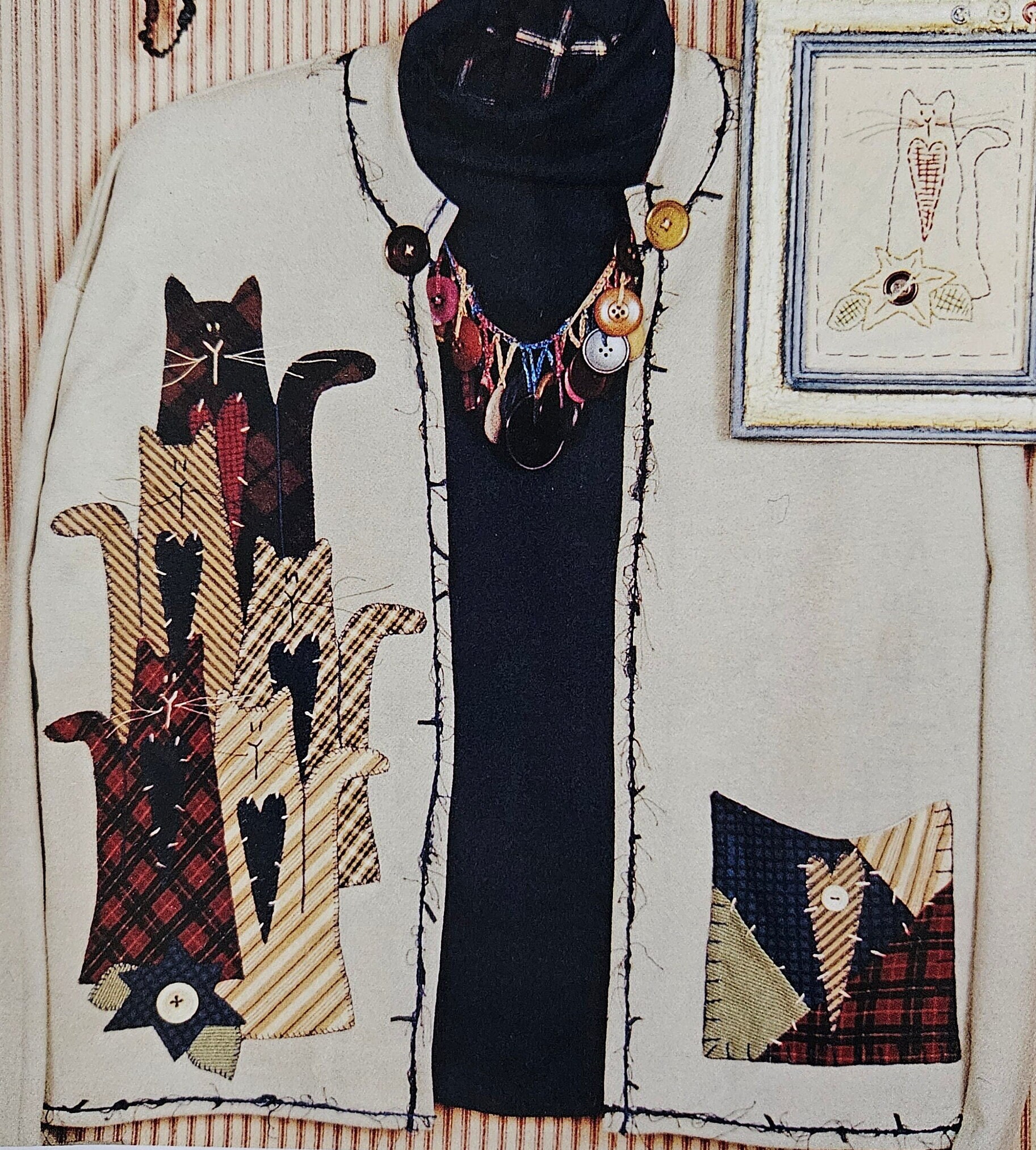 Pattern - Copy Cats Pattern, Applique Pattern and Embroidery Picture ...