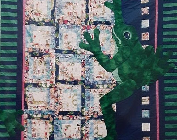Frog Cabin Quilt Pattern, Physical Pattern - Etsy