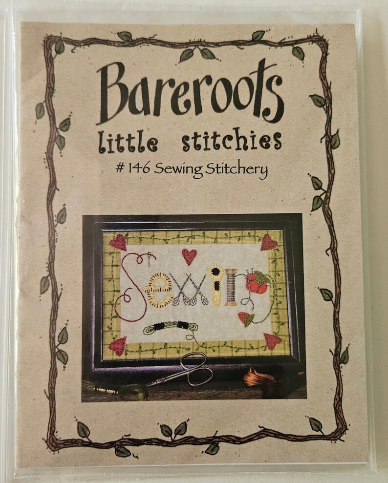 Pattern - Sewing Stitchery Picture Pattern, Physical Pattern - Etsy
