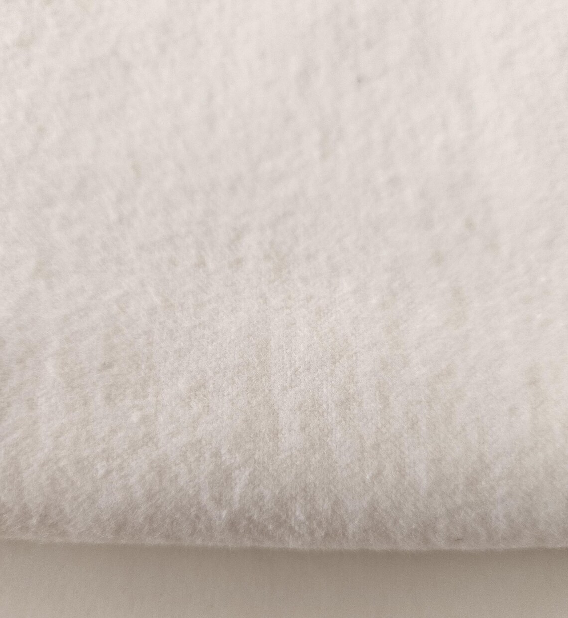 Fabric - White Flannel, 42 X 100 White Flannel Fabric - Etsy
