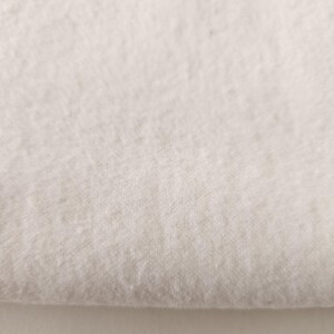 Fabric - White Flannel, 42 X 100 White Flannel Fabric - Etsy