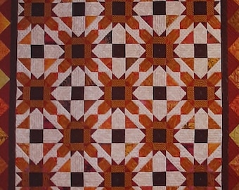 Pattern Evening Star Quilt Pattern, Physical Pattern - Etsy