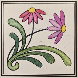 Pattern - Daisy Quilt Block Pattern, Physical Pattern - Etsy