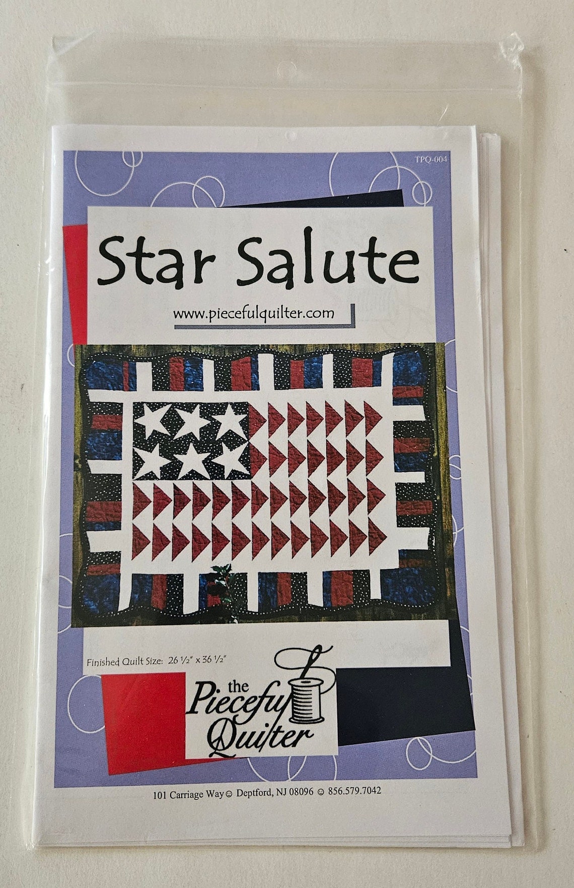 Pattern - Stars Salute Quilt Pattern, Physical Pattern - Etsy