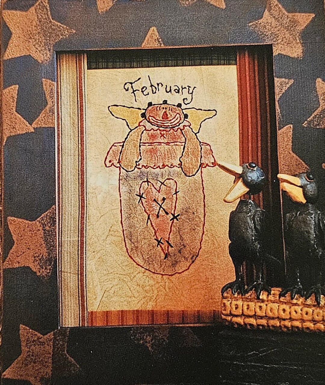 Pattern - February Quilt Block Pattern, Physical Pattern - Etsy