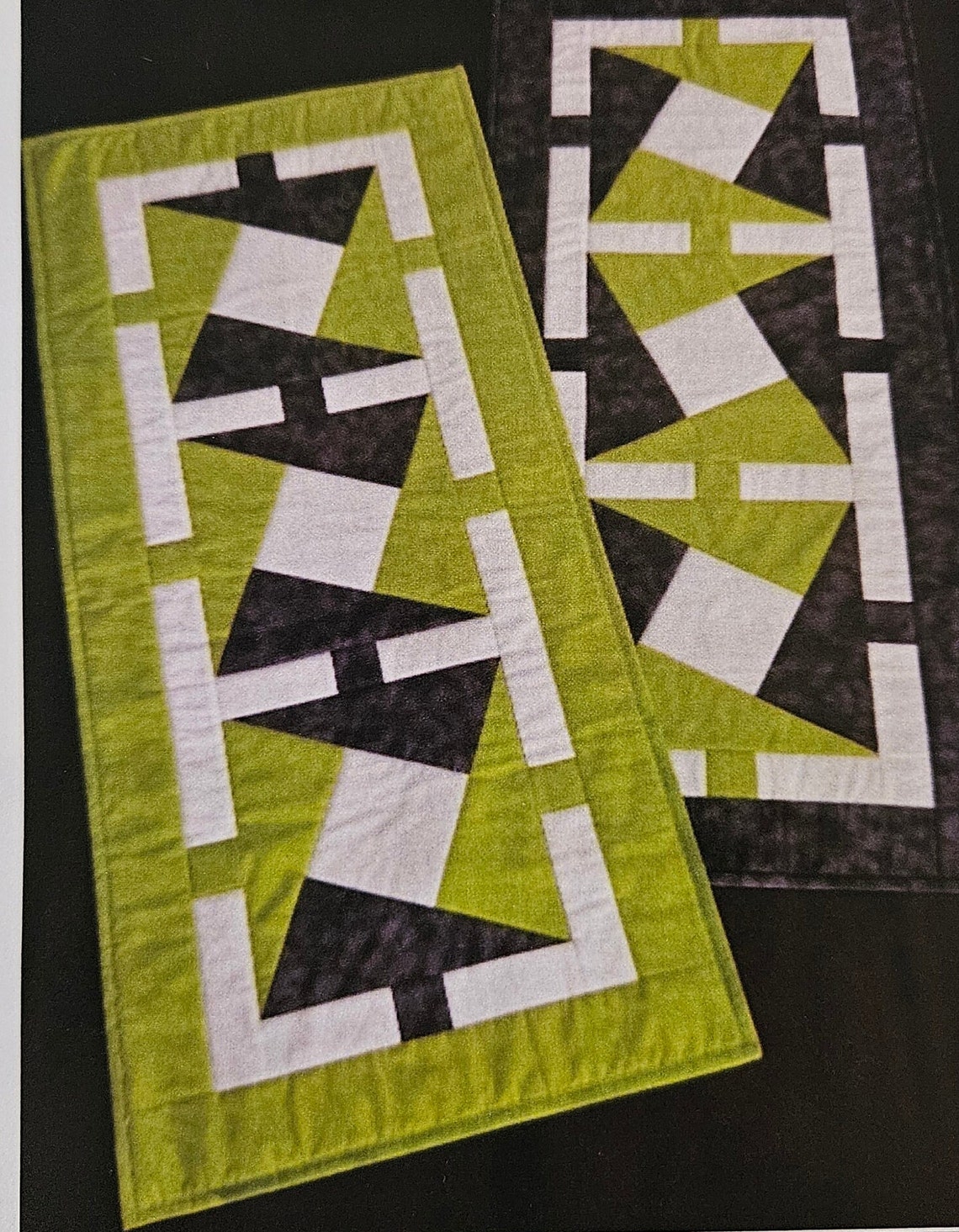 Pattern - Lime Twist Table Runner Pattern, Physical Pattern - Etsy