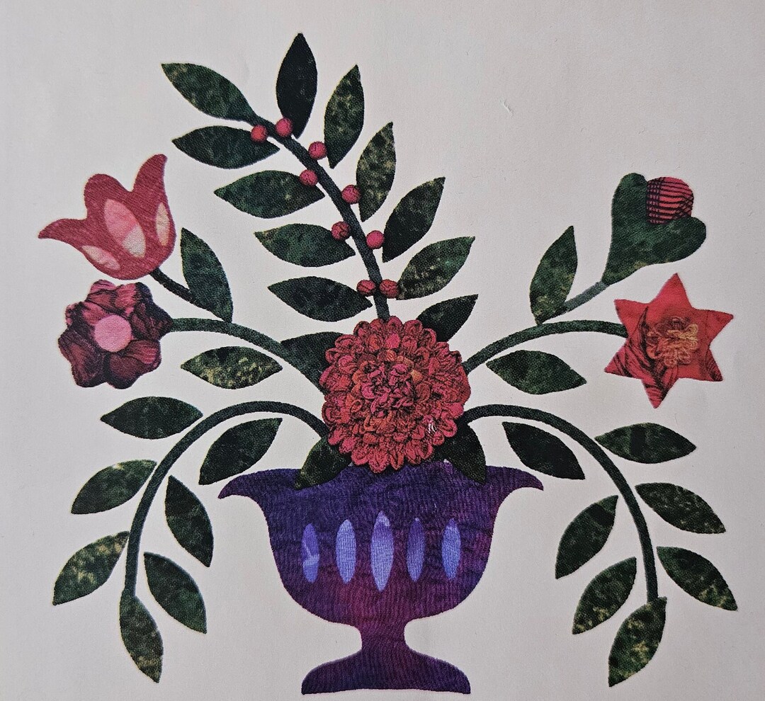 Kit - Still Life Quilt Kit, Baltimore Album Block 5 Complete Kit - Etsy