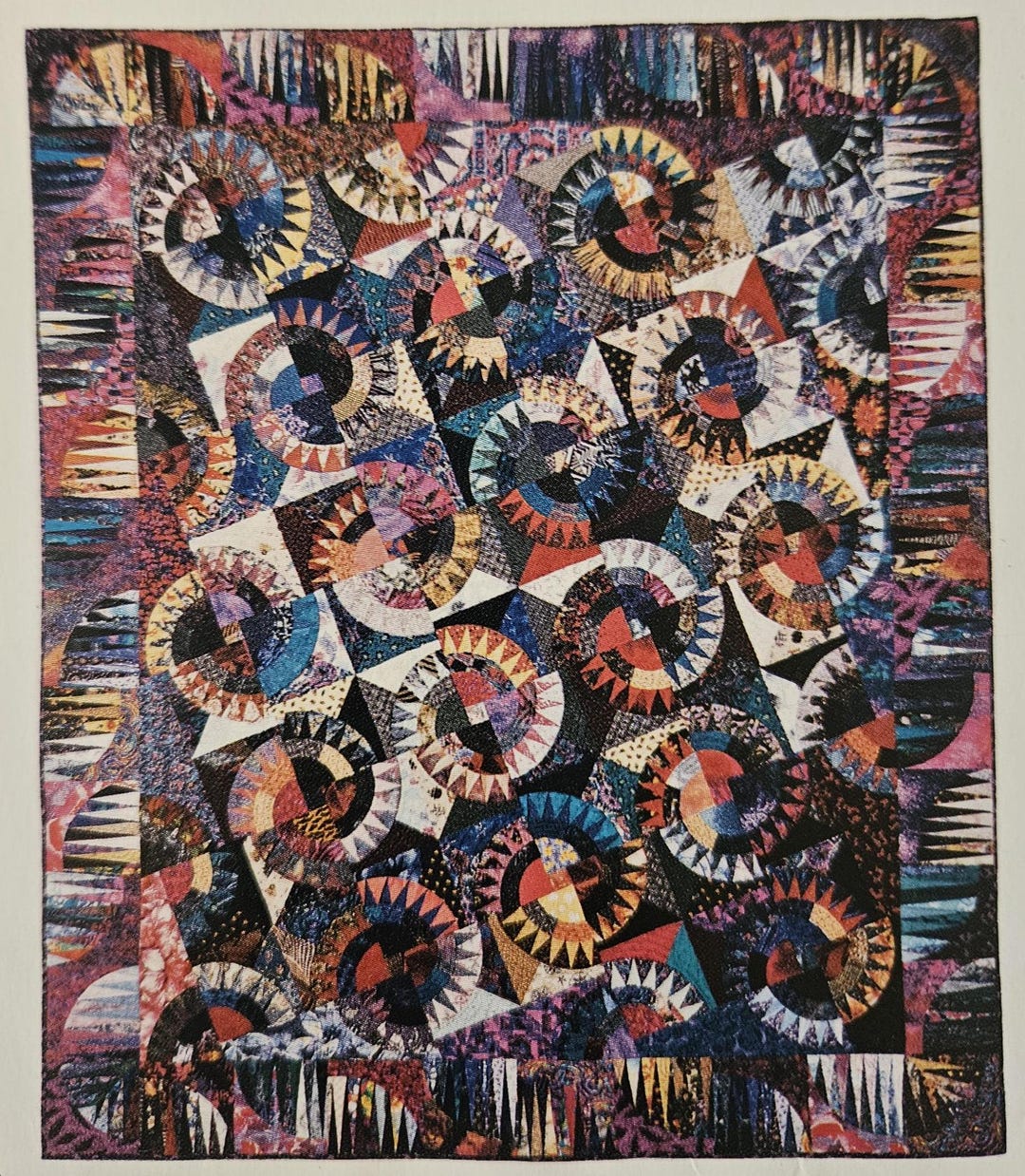 Pattern - Montana Cartwheel Quilt Pattern, Includes 48 Paper Foundation ...