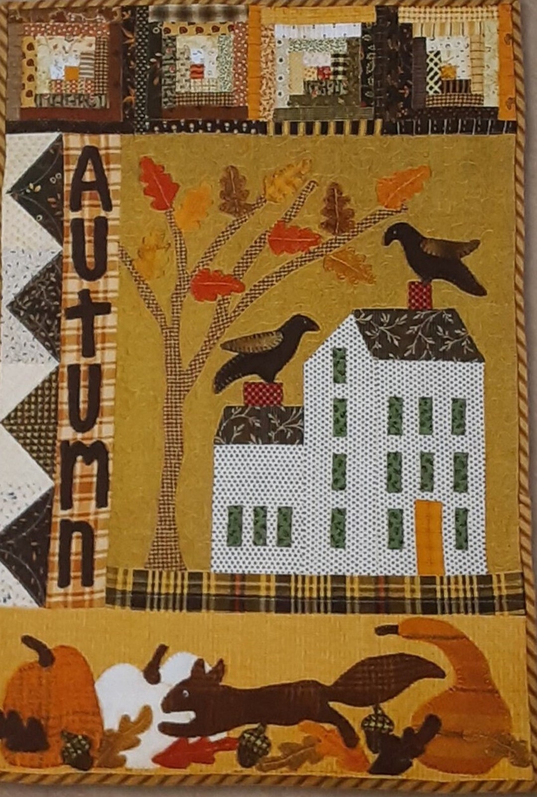 Pattern Autumn Quilt Pattern, Physical Pattern - Etsy