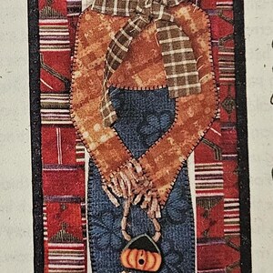 Kit - Scarecrow Wall Hanging Kit, Pattern and Fabric Kit - Etsy