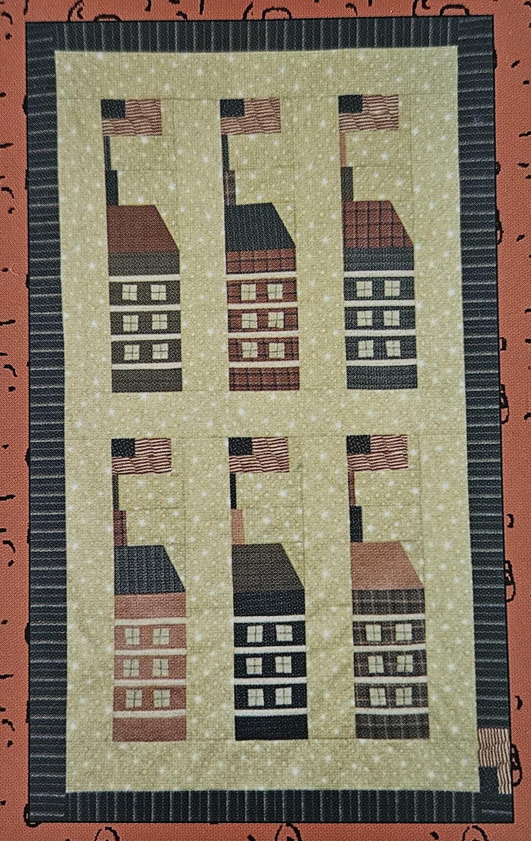 Pattern - Patriotism Quilt Pattern, Physical Pattern - Etsy