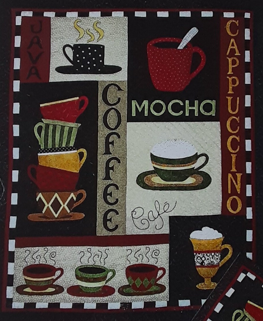 Coffee Quilt Pattern Physical Pattern - Etsy