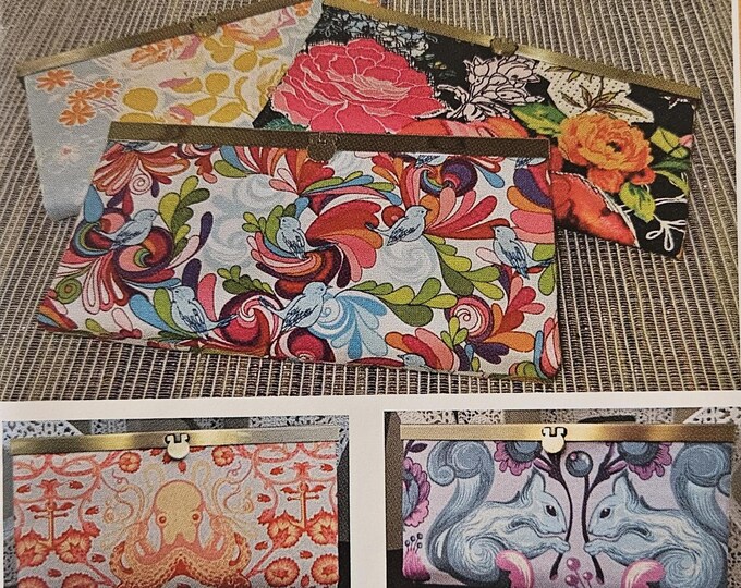 Pattern Diva Frame Wallet Pattern, Physical Pattern - Etsy