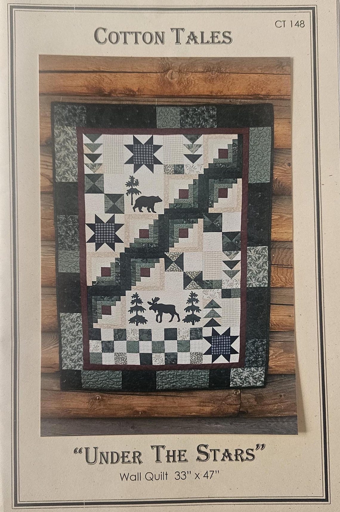 Pattern - Under the Stars Quilt Pattern, Physical Pattern - Etsy