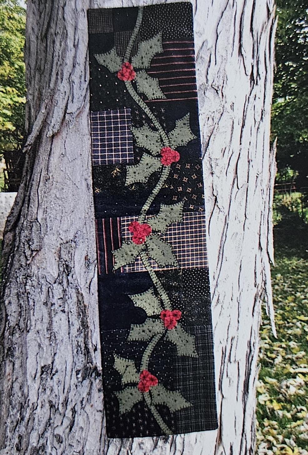 Pattern - Bloomin Holly Table Runner Pattern, Physical Pattern - Etsy