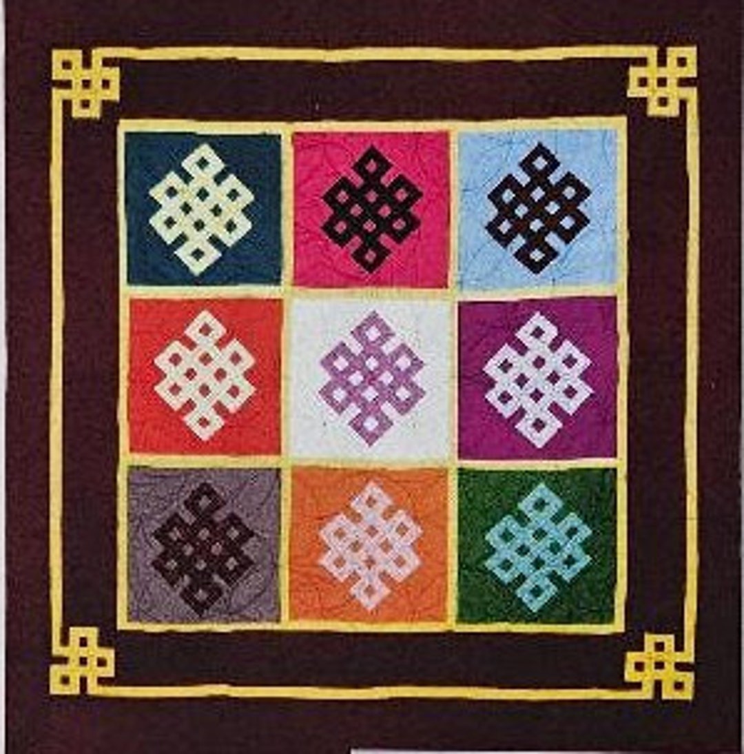 Pattern Mongolian Olzii Quilt Pattern, Physical Pattern - Etsy